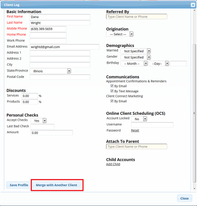 Merging Duplicate Clients W Video